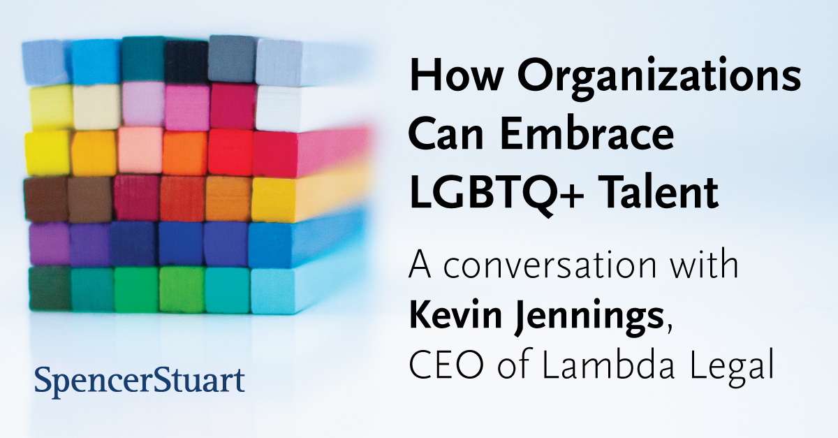How Organizations Can Embrace LGBTQ+ Talent