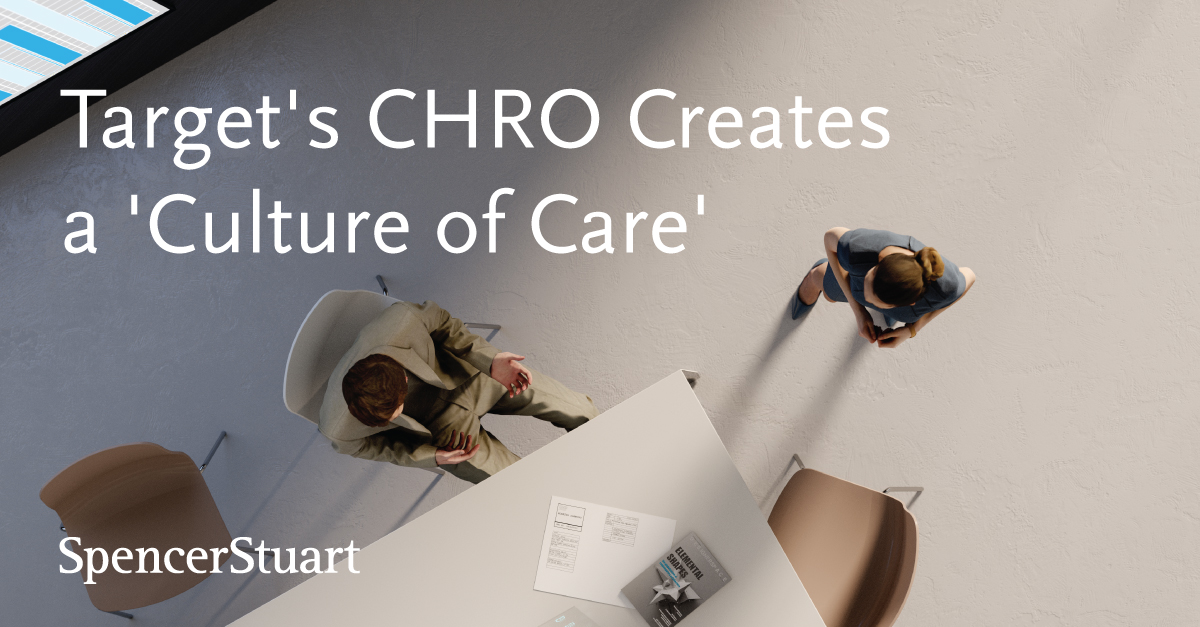 Target’s CHRO Creates a ‘Culture of Care’