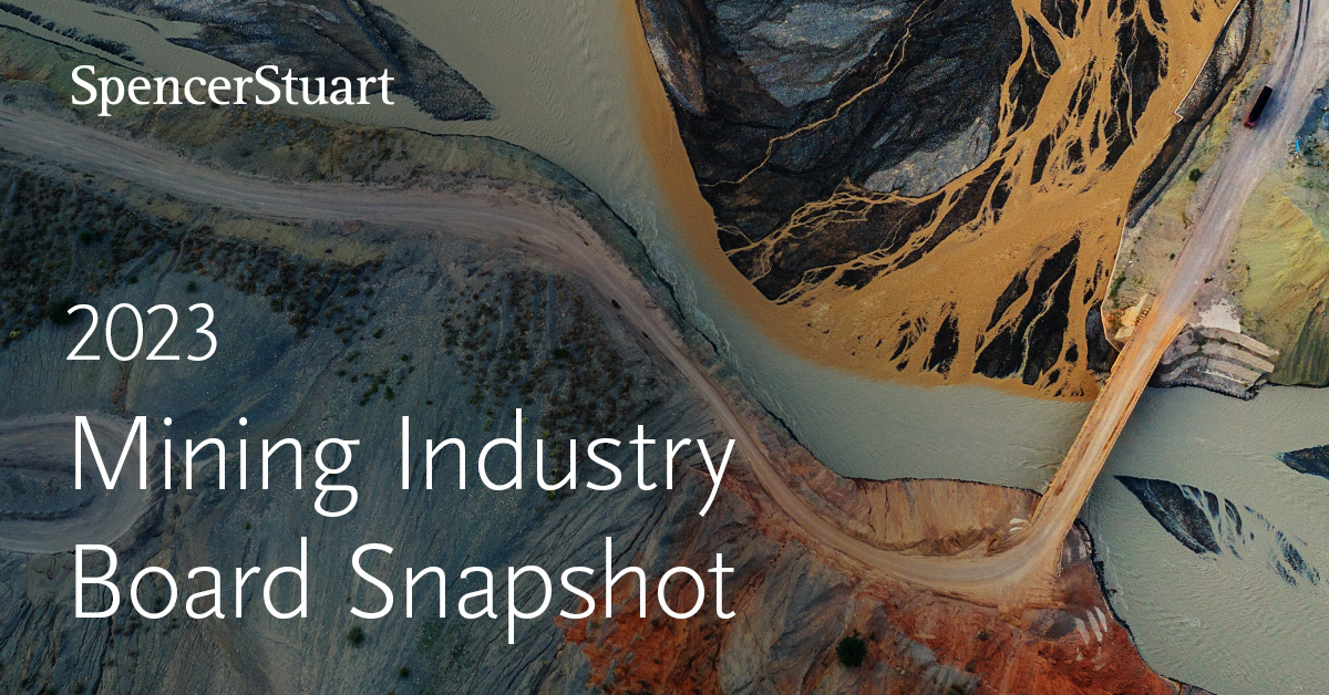 2023 Mining Industry Board Snapshot