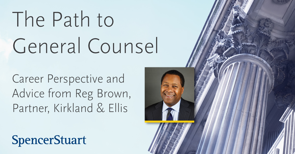 The Path to General Counsel