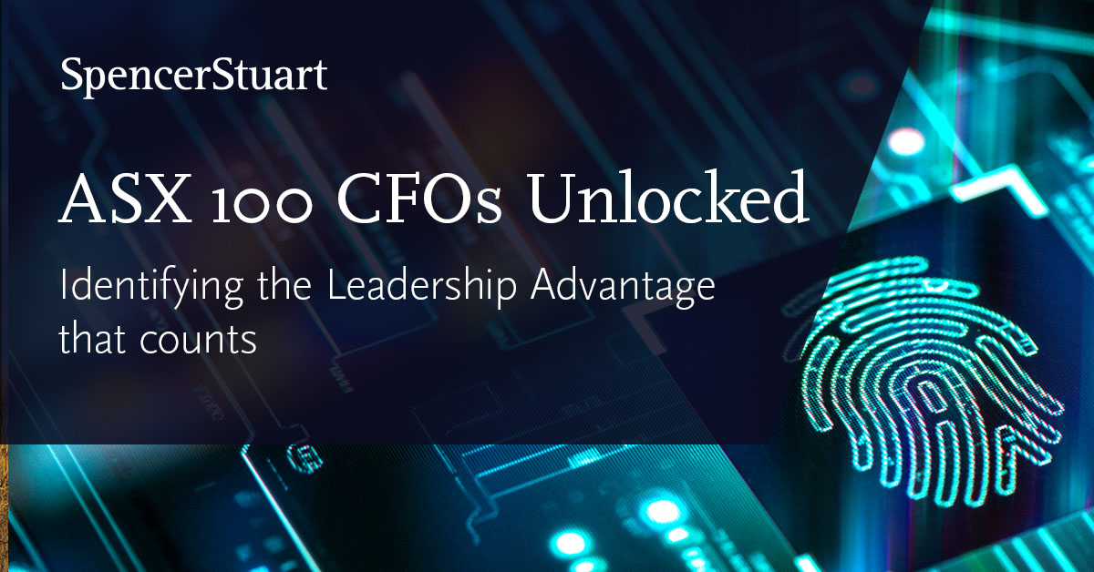 ASX 100 CFOs Unlocked