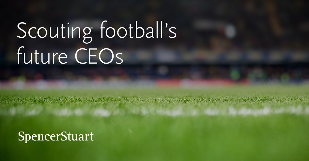 Scouting football’s future CEOs