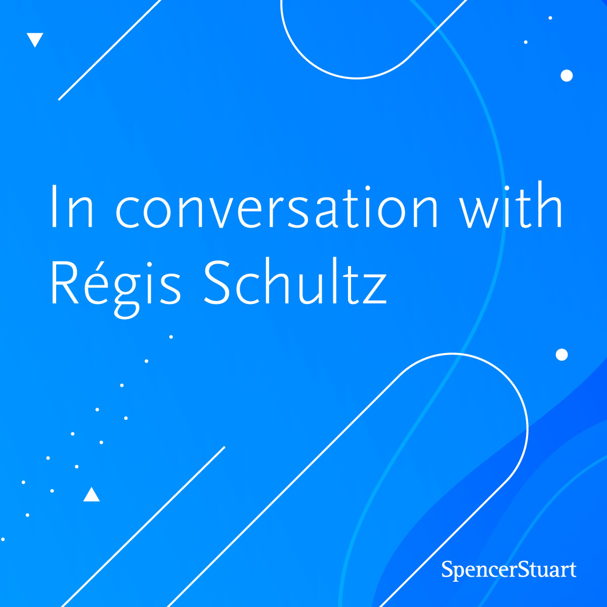 In conversation with Régis Schultz