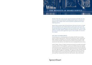 The Benefits of Board Service